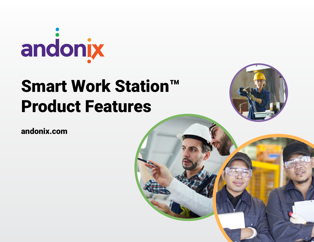Smart Work Station Product Features List | Andonix